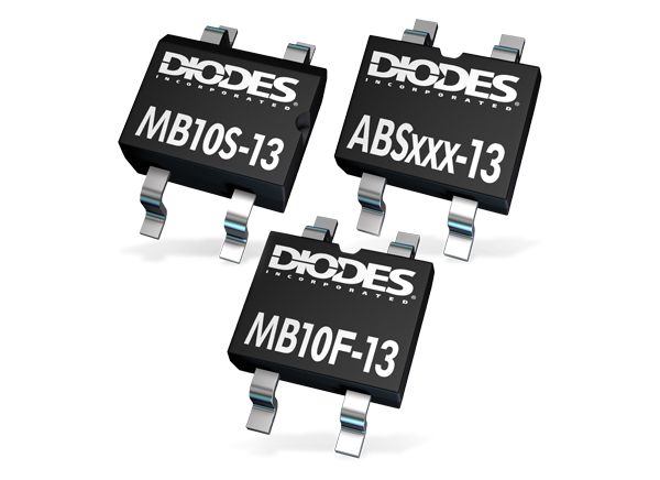 MB10/ABS10/ABS20 Miniature Bridge Rectifiers - Diodes Inc | Mouser