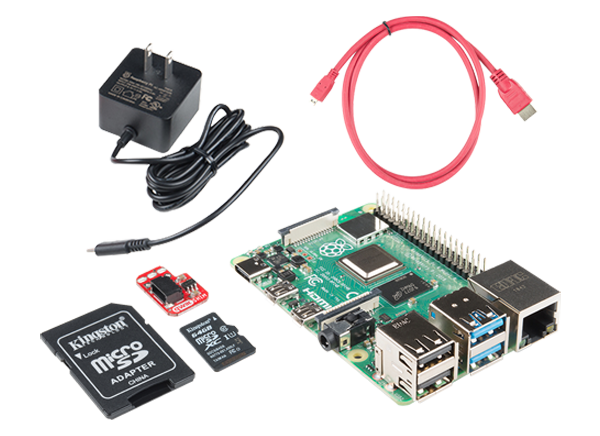 Raspberry Pi 4 Basic Kit - SparkFun | Mouser