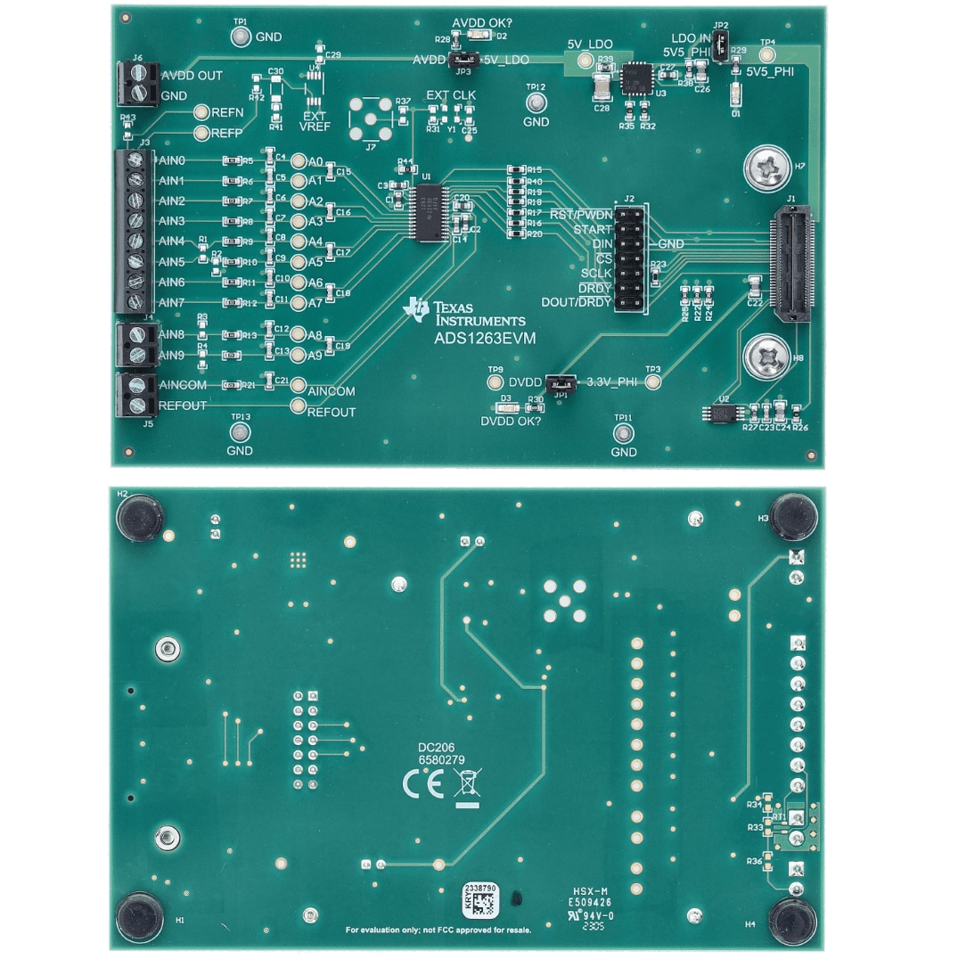 ADS1263EVM-PDK Performance Demonstration Kit (PDK) - TI | Mouser